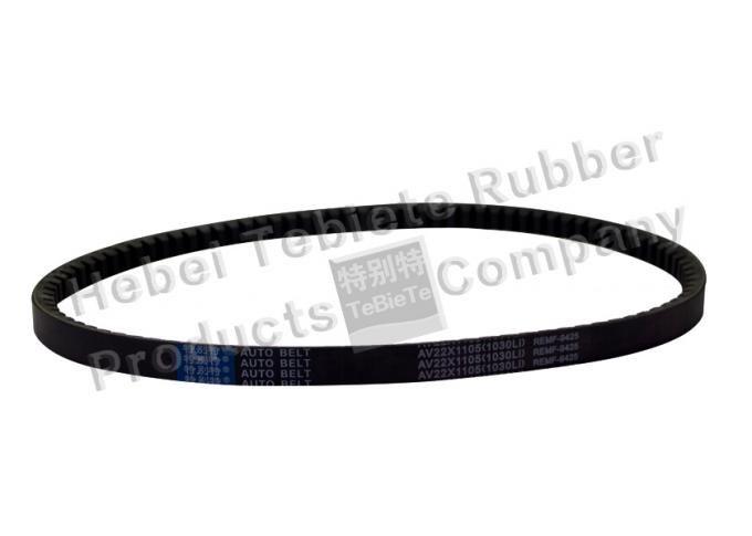 Custom Cogged V Belt / Adjustable Fan Belt Non - Slipping Feature
